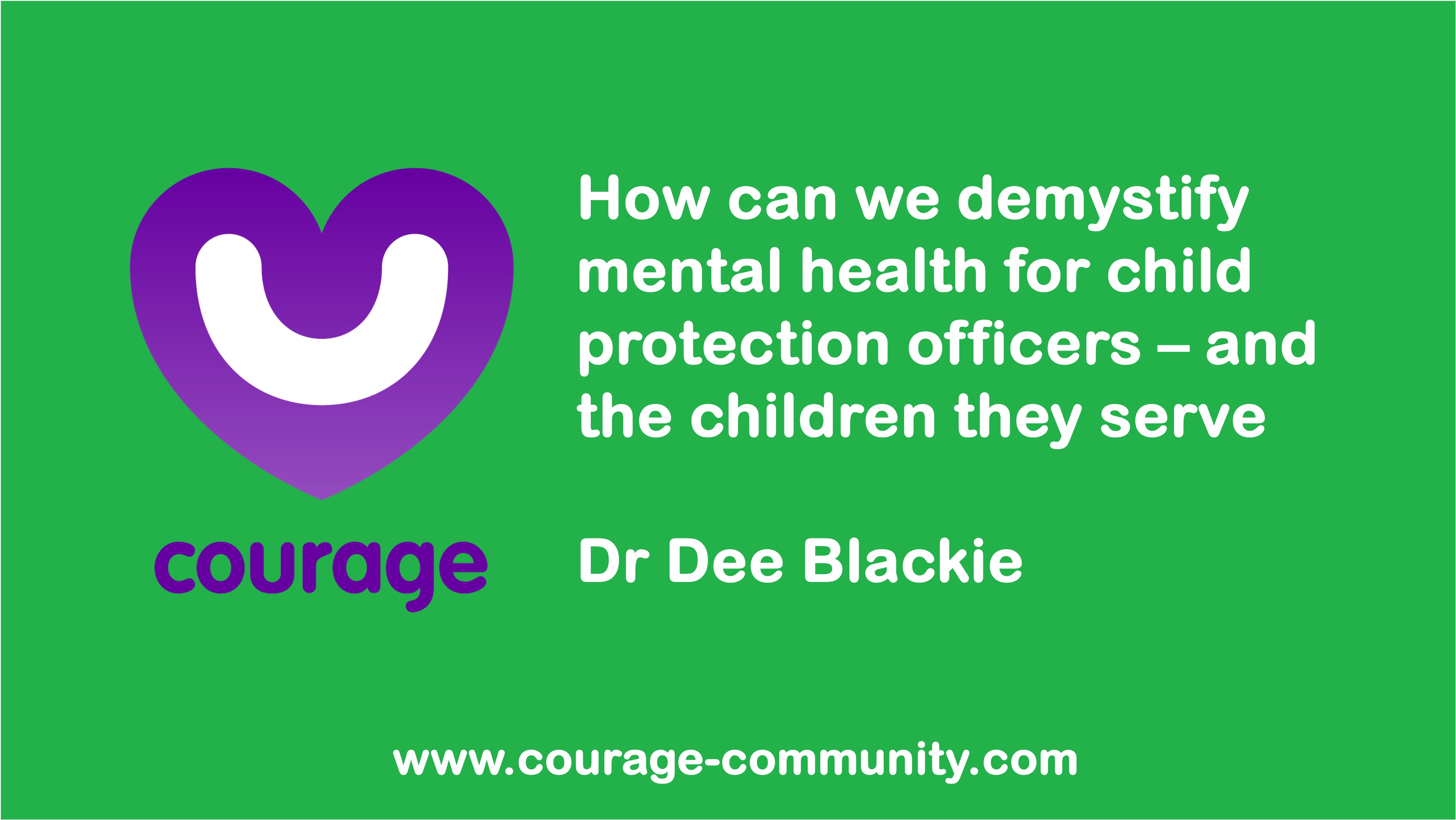 Mental Health & Harmony – Courage Child Protection & Empowerment